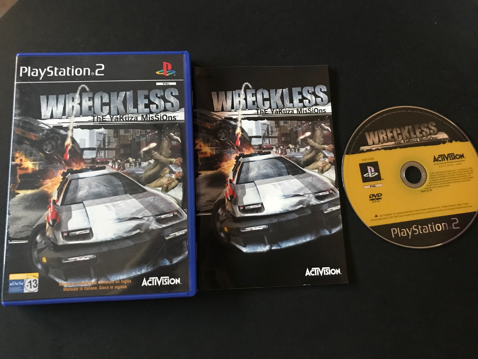 Wreckless The Yakuza Missions PlayStation 2 PS2 PAL ESPAÑOL | eBay