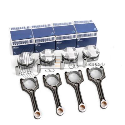 N12 N16 1.6L Engine Pistons Rings Kit & Rods For Mini Cooper R55 R56 ...
