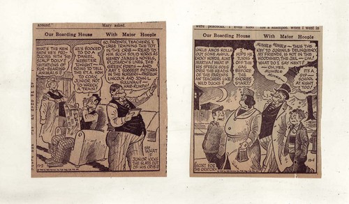 Our Boarding House w/ Major Hoople - 22 funny comic panels from ...