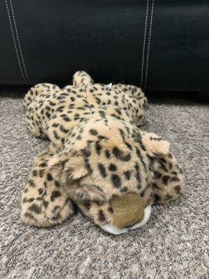 Vintage 1988 Purr-Fection by MJC Leopard Cheetah Cat Plush Pillow | eBay