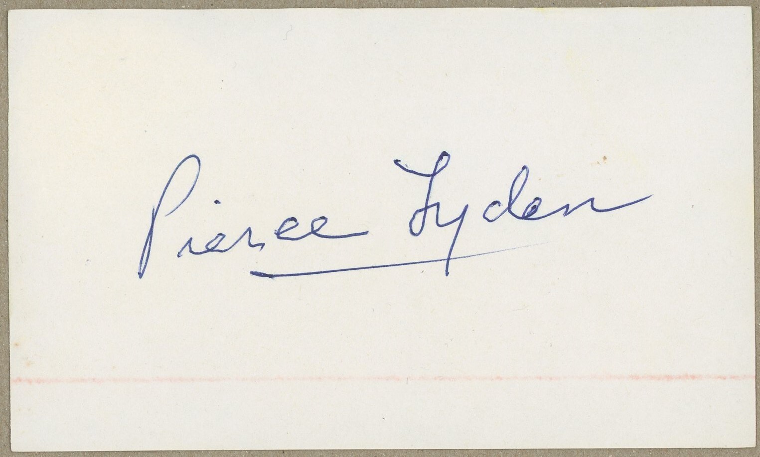 *SALE* EARLY B WESTERN AUTOGRAPH - Pierce Lyden - Hundreds of Movies ...