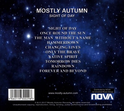 MOSTLY AUTUMN SIGHT OF DAY NEW CD 5060119300298| eBay