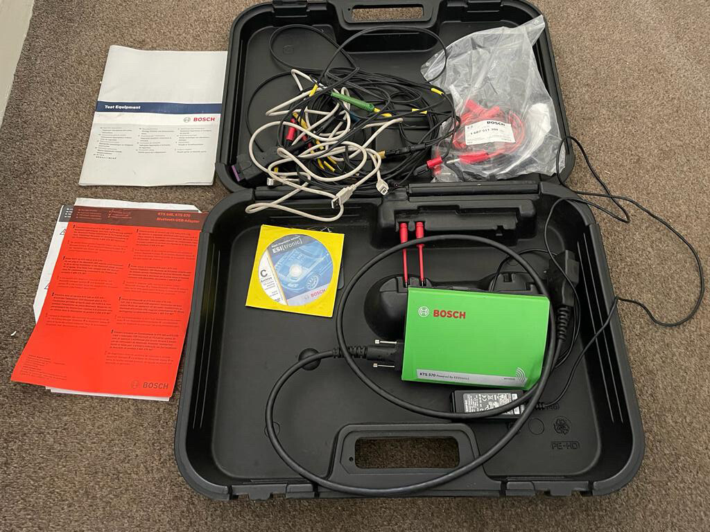Bosch KTS 570 Wireless Diagnostic Unit Fully Operational Mint Condition ...