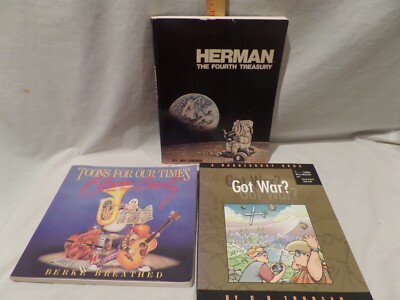 BUNDLE OF 3 VINTAGE CARTOON/COMIC BOOKS-BLOOM COUNTRY;HERMAN & A ...