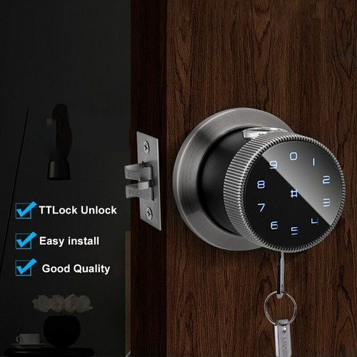Smart Fingerprint Biometric Door Lock Phone App 5 Ways Unlock Entry ...