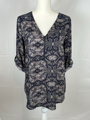 Maurices Size Large Tunic With Zip Up Front | eBay