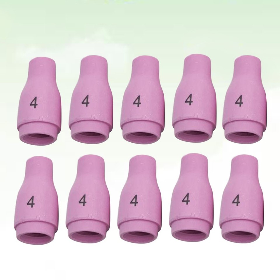 10 Pcs Tig Welding Collet Body Torch Ceramic Nozzles 13N08 Argon Arc | eBay