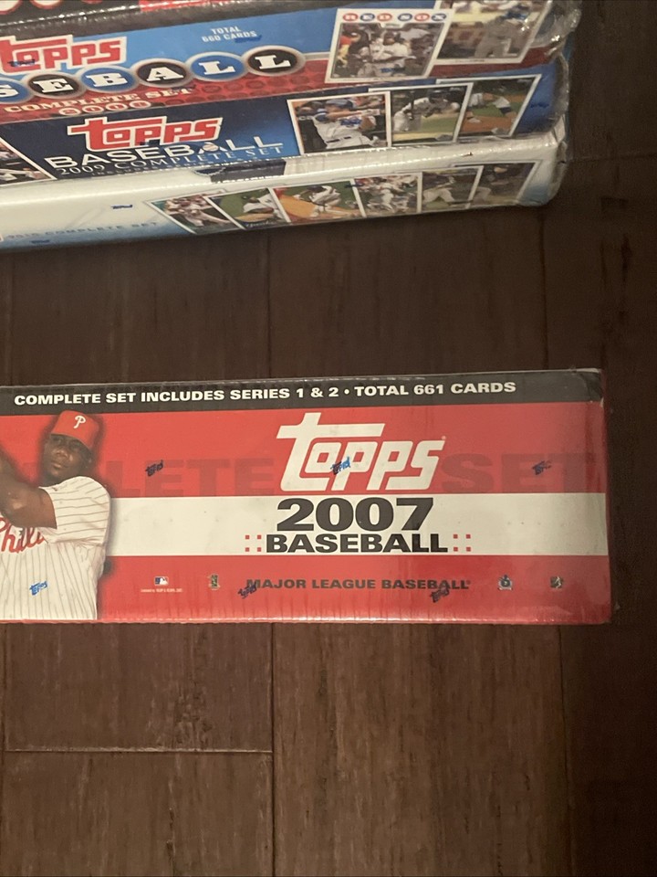 2007 Topps Baseball Factory Set Sealed Rookie Variation Exclusives | eBay