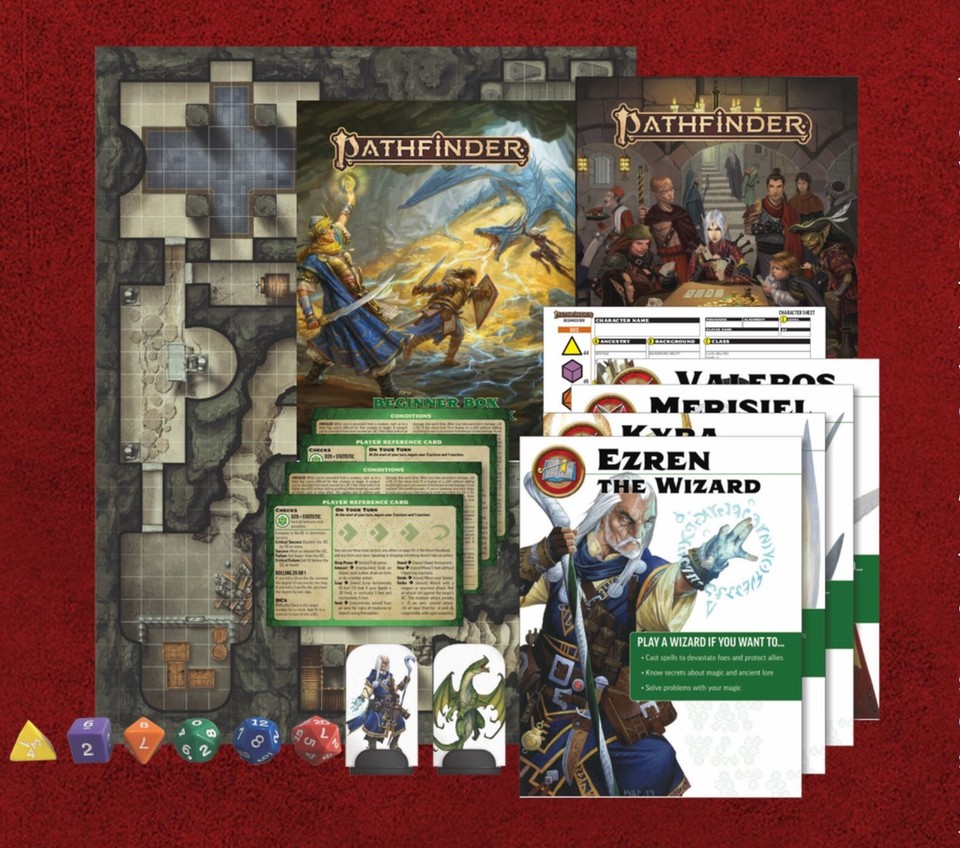 Pathfinder 2E Pathfinder Beginner Box Remastered | eBay