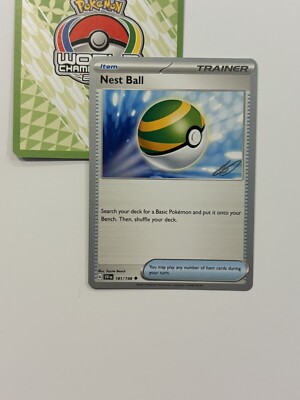 Nest Ball 181/198 2023 Pokemon World Championships Variant Scarlet ...