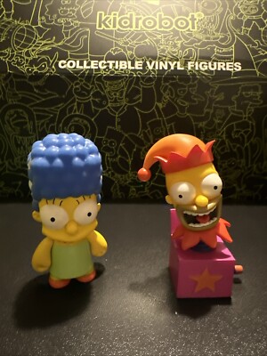 Kidrobot Simpsons Treehouse Of Horror Series 2 Marge 3/24 & Homer In A ...