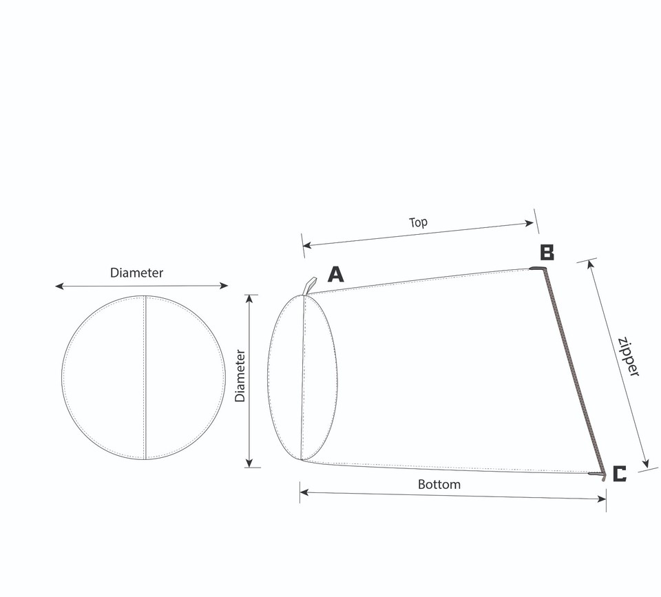 Waterproof Jib Bag, UV Protection Heavy Duty 600D Sailboat Headsail ...