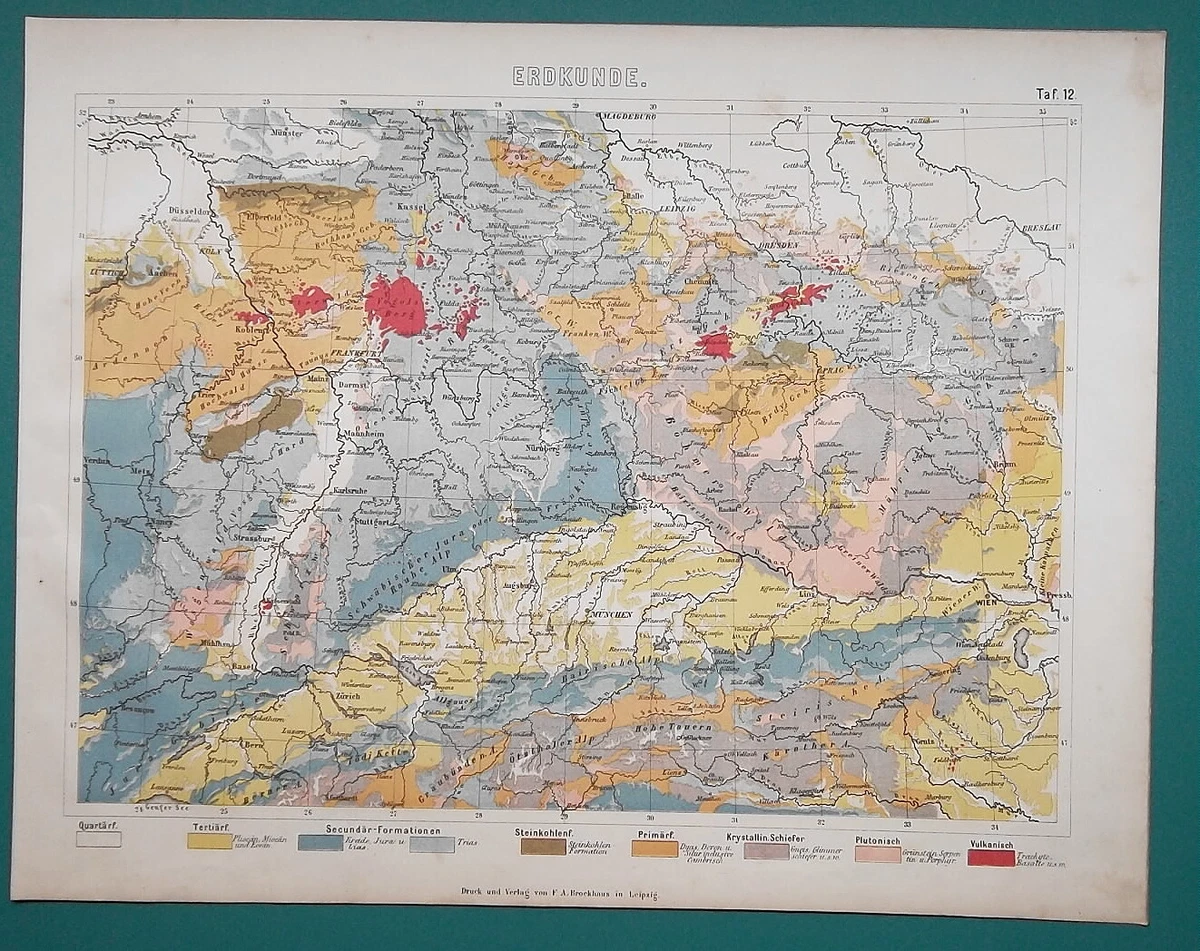 Geologic Map Key