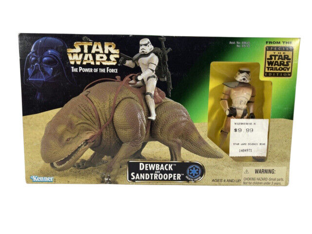 Kenner Star Wars Power of The Force Dewback and Sandtrooper Action ...