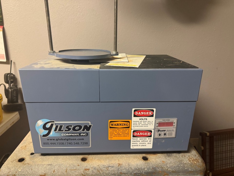 GILSON Model: SS-8R SIEVE SHAKER (#SS8-6058) | eBay