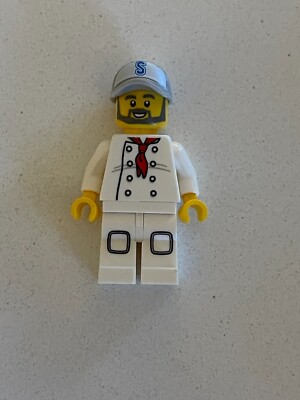 Cook w/ Hat | LEGO Restaurant Minifigures | eBay