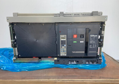 New Schneider NW50H1 Masterpact Air Circuit Breaker 5000A 3 Pole Mic 5 ...