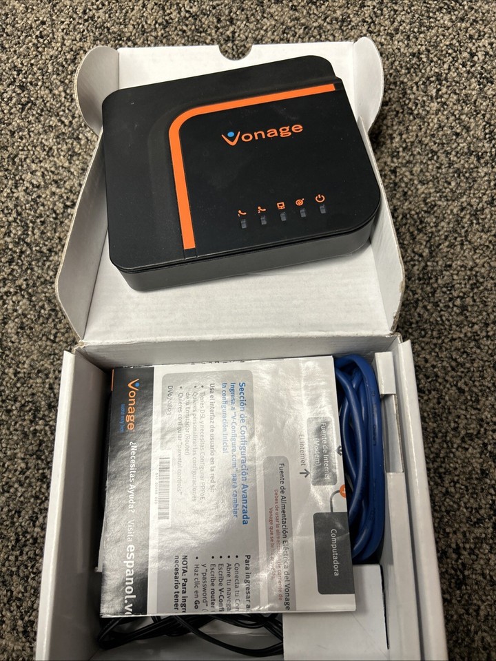 Vonage Model VDV23-VD Digital Phone Service Adapter Preowned | eBay