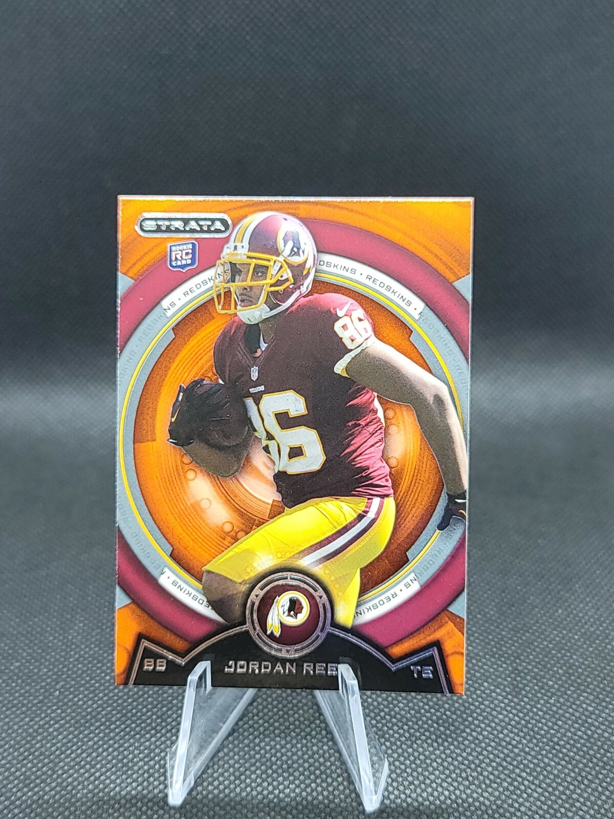 2013 Topps Strata Football Jordan Reed ORANGE Rookie Rc Sp Washington ...