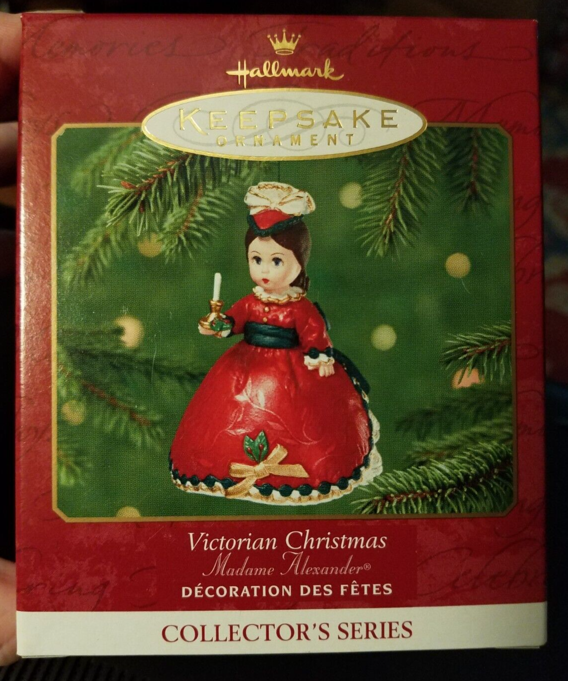 Hallmark Keepsake ornament 2001 Victorian Christmas Madame Alexander #6 ...
