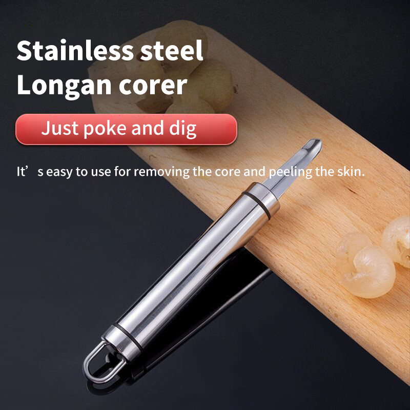 Portable Stainless Steel Fruit Coring Tool Spoon Household Kitchen ...