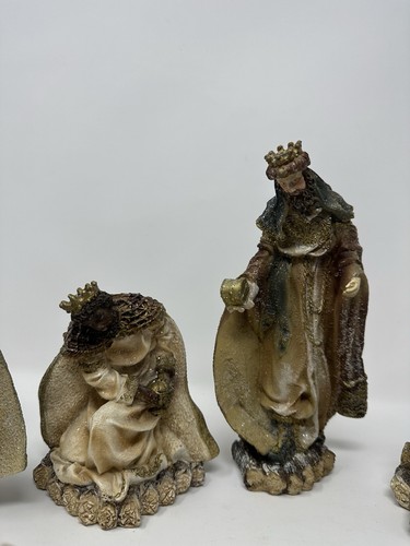 Mark Roberts - Lot Of 9 - Nativity Scene Set Manger Christmas Wise Men ...