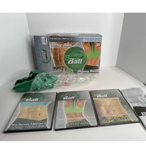 Bender Ball: The Bender Method of Core Training Set Kit for Sexy Abs 3 ...