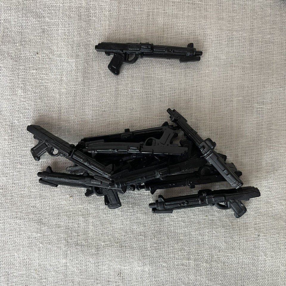 Star Wars Figure Clone Trooper Armory Weapons Blasters Lot Saga Legends ...