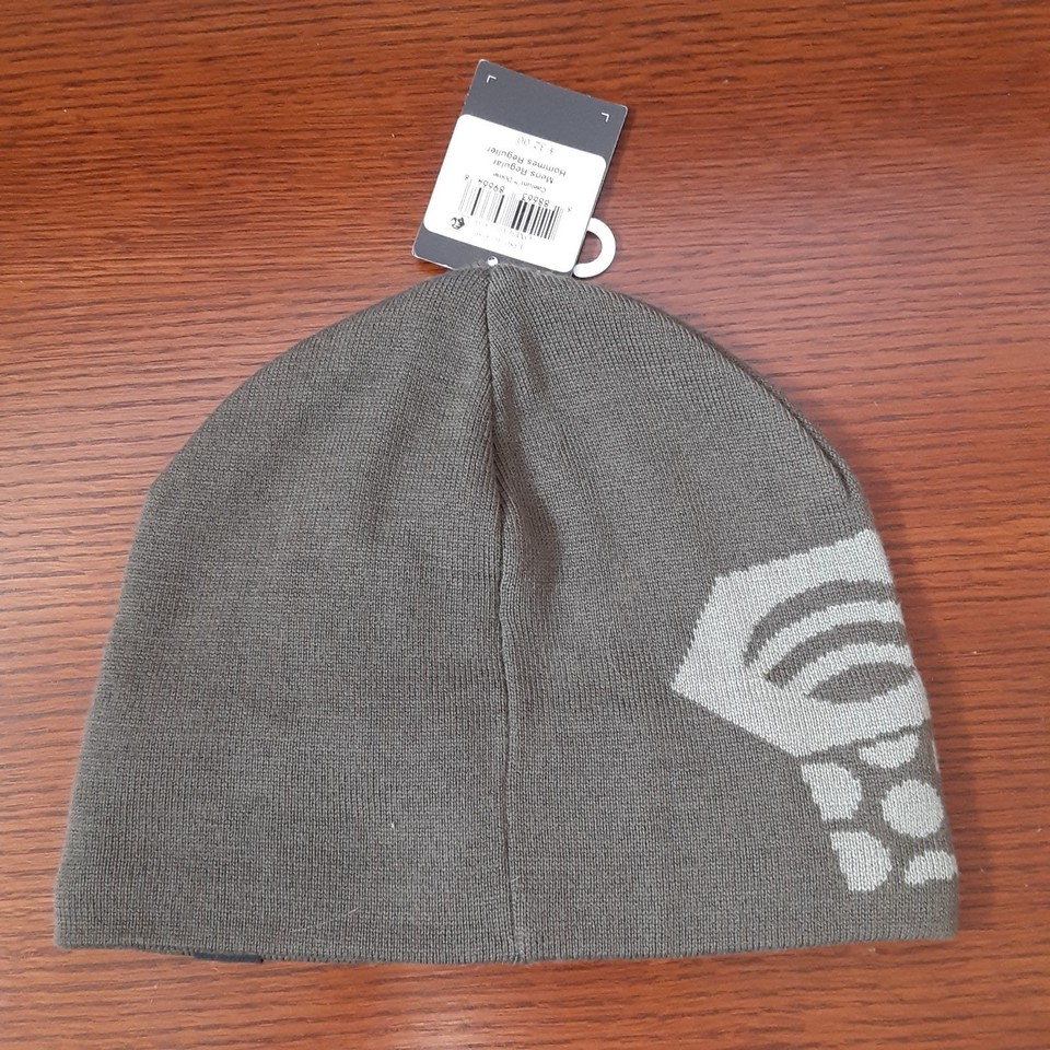 Mountain Hardwear Men's Caelum Dome Beanie Hat Merino Wool Green One ...