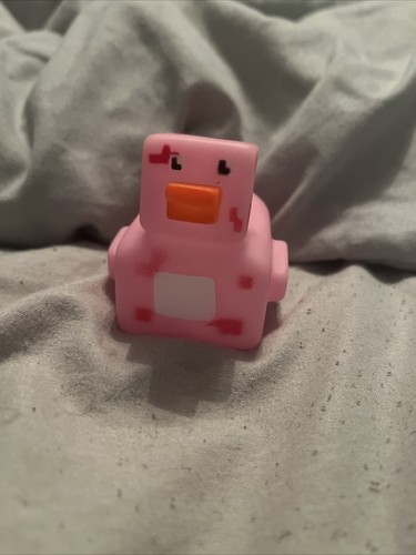 Rubber Duckie Duck Pink 2" Minecraft Pixelated Jeep Ducking Bath Toy | eBay