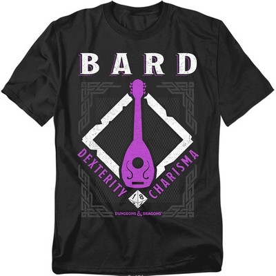 Dungeons And Dragons - Bard - Adult T-Shirt | eBay