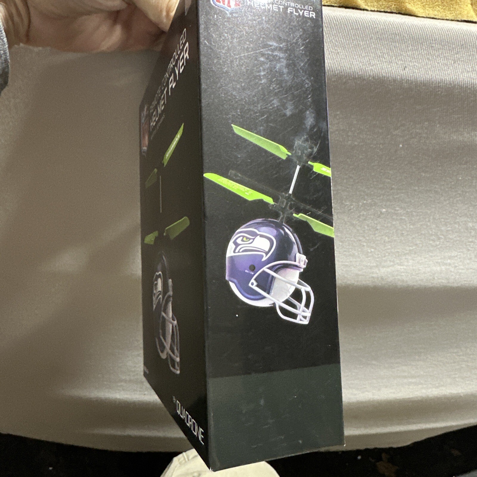 SEATTLE SEAHAWKS Remote Controlled Helmet Flyer Quadrone NFL for sale ...