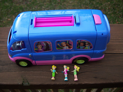 Polly Pocket ERA CUTE COLLECTOR'S Disco Convertible PARTY ROCK 'N ROLL ...