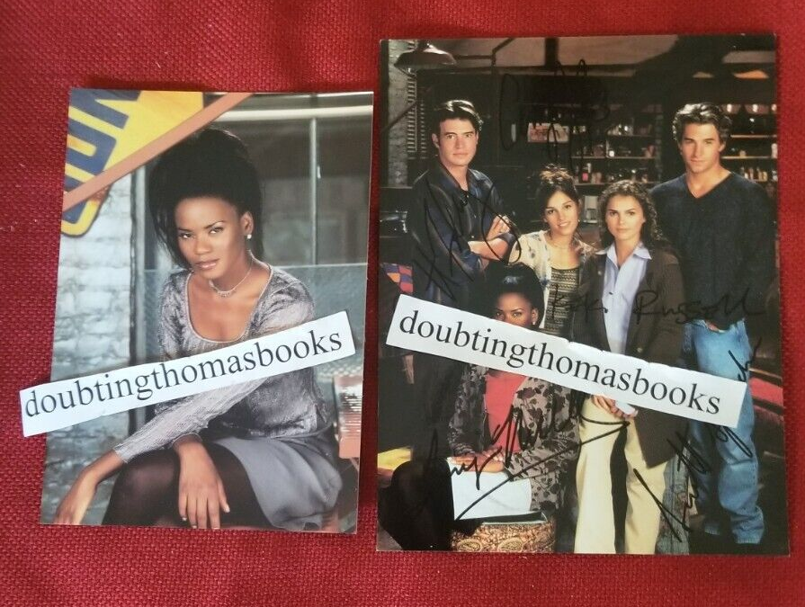 Felicity cast Tangi Miller SET of 2 Vintage Photo Tv Fan Cards Tamkin ...