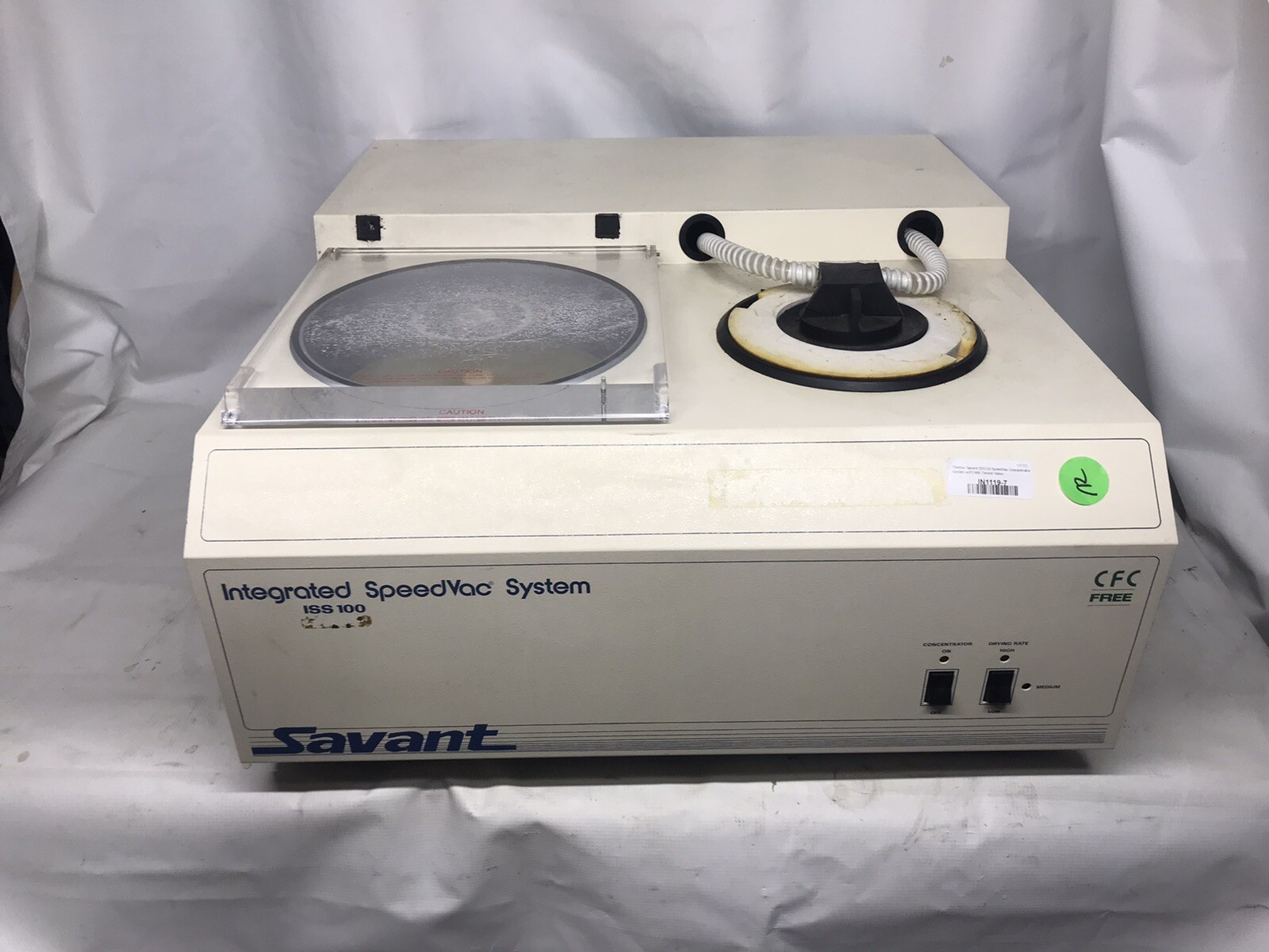 Thermo Savant ISS100 SpeedVac Concentrator System w/FC400 Tested Video ...