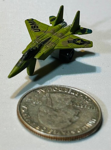 Micro Machines Rare 1987 FUNRISE Toys Military plane USMC EAGLE # 378 ...