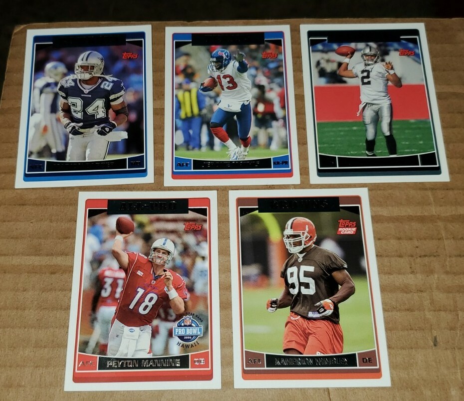 2006 Topps Football Card Lot Of 5 | eBay