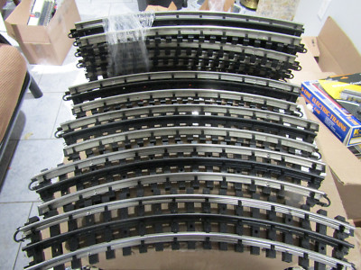 K line Super Snap Track Lot of 16 O-31 Curve Sections TWO CIRCLES | eBay