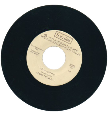 MARK HENLEY (MICHAEL JOHNSON) 45 RPM Record FROGGIN' / NEW BOOTS Mint ...