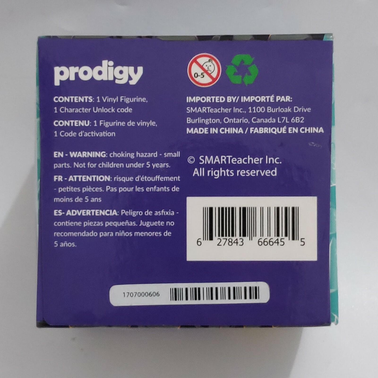 Prodigy CHILL & CHAR 1 Vinyl Figure SMARTeacher Epic Dragons Series Box ...