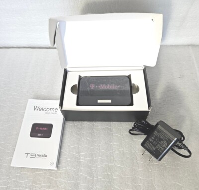 Franklin T9 - Black T-Mobile 4G LTE Mobile Broadband WiFi Hotspot Modem ...
