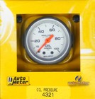 Auto Meter 4321 Ultra Lite Oil Pressure Gauge 0-100 PSI Mechanical 2 1/ ...