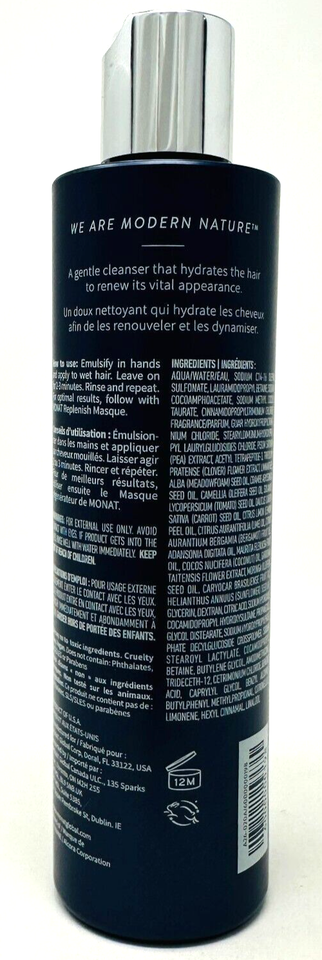 Monat Renew Shampoo Infused with Rejuveniqe 8 fl oz - From Hydration ...
