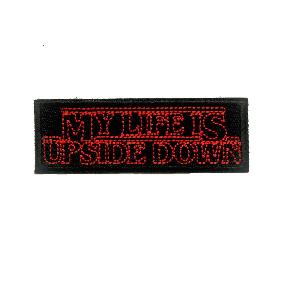 Stranger Things Iron on Patch Palace Arcade The Upside Down Eleven ...
