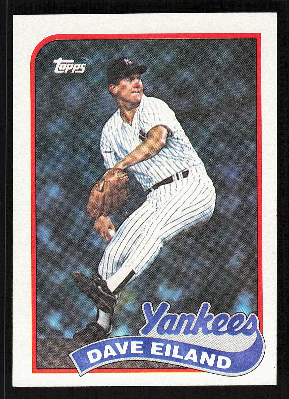 1989 Topps Rookie Dave Eiland #8 New York Yankees | eBay