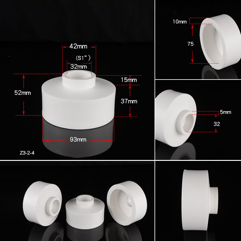 White PPR Pipe Fitting Straight Reducing Pipe Inner Diameter 20/25/32 ...