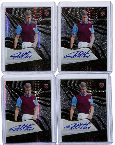 (4) Lot 2022-23 Panini Revolution EPL Sir Geoff Hurst Autograph Auto # ...