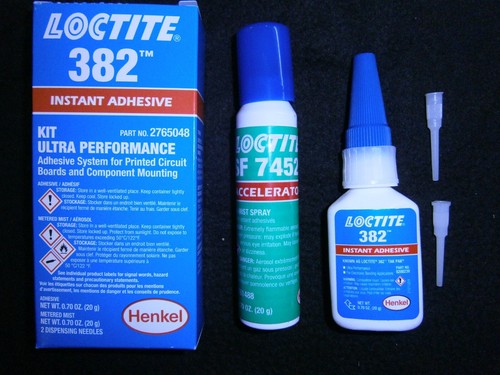 Loctite 382 Tak Pak Kit Ultra Performance with SF 7452 Accelerator Use ...