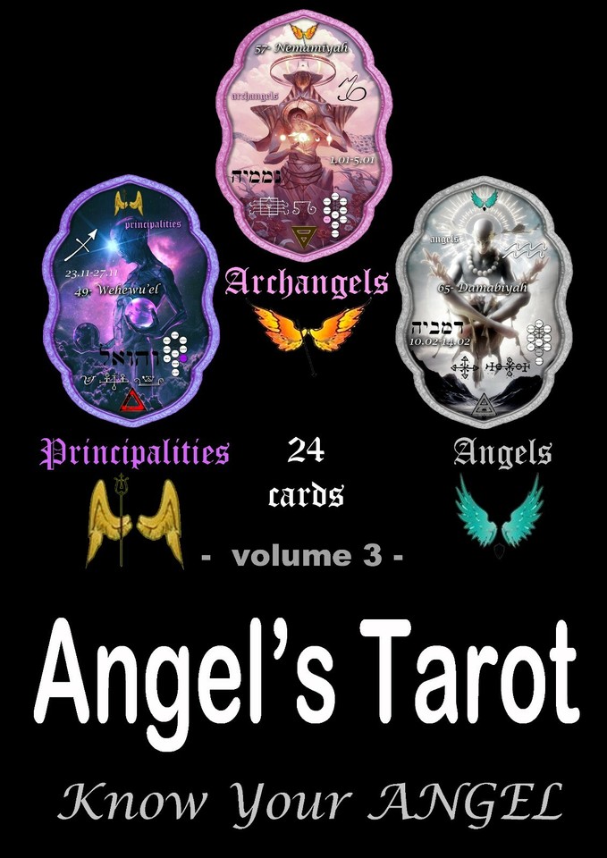 angel tarot cards card deck book guide oracle telling fortune psychic ...