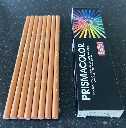 Boxed 8 PRISMACOLOR PC939 Colored Pencils COLOR : Peach | eBay